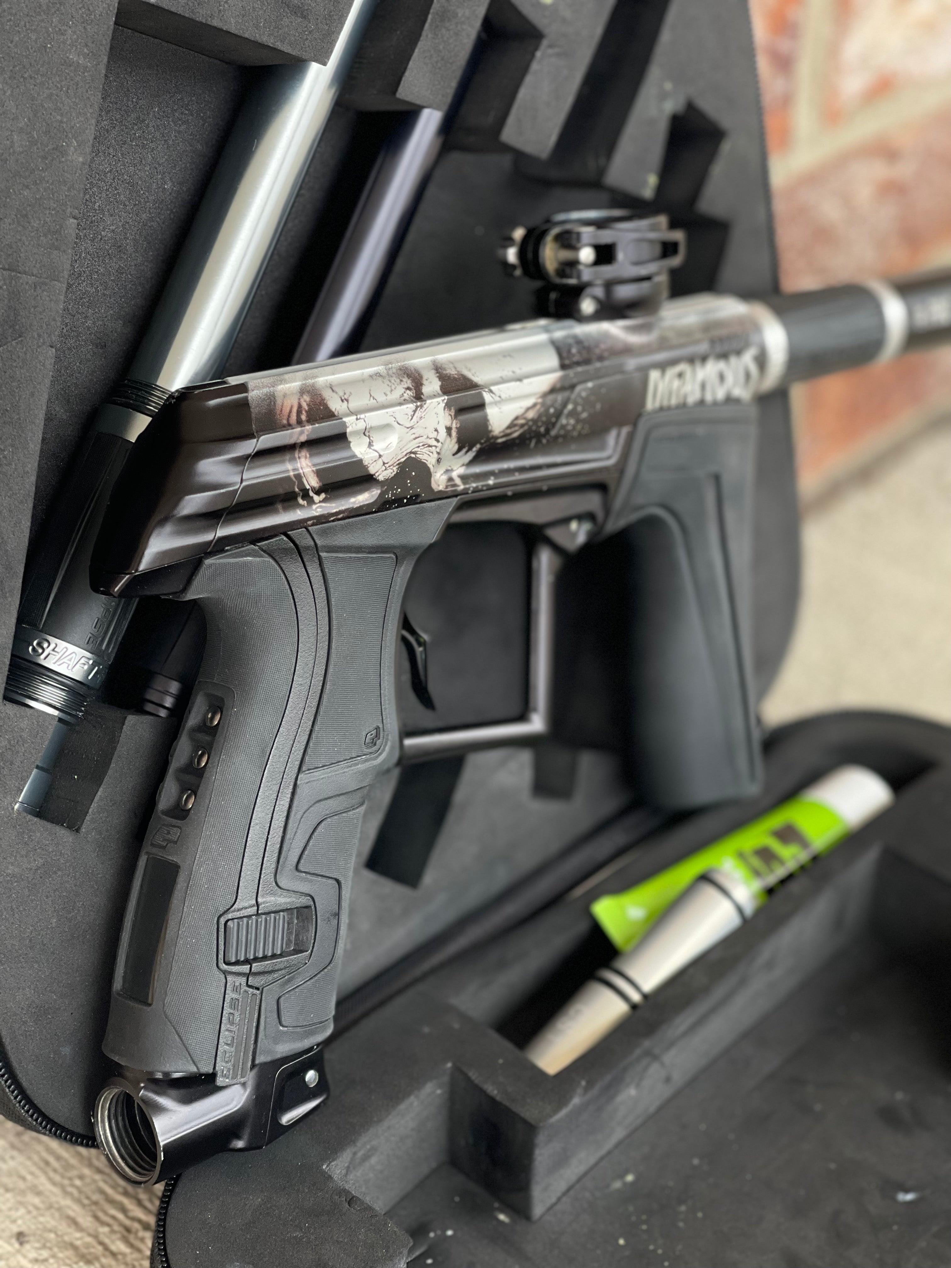 Used Planet Eclipse CS1.5 Paintball Gun - Infamous "Skull" Edition ...