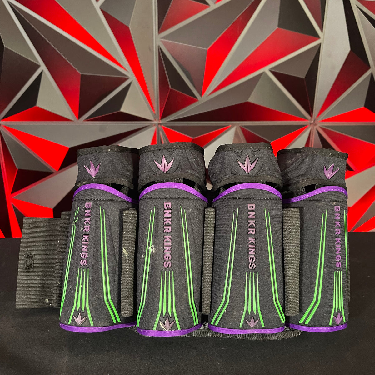 Used Bunker Kings Fly Pod Pack - Black/Purple/Green