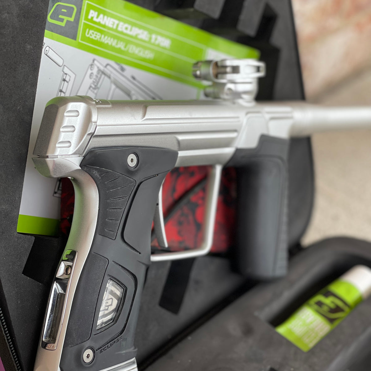 Used Planet Eclipse 170R Paintball Gun - Silver