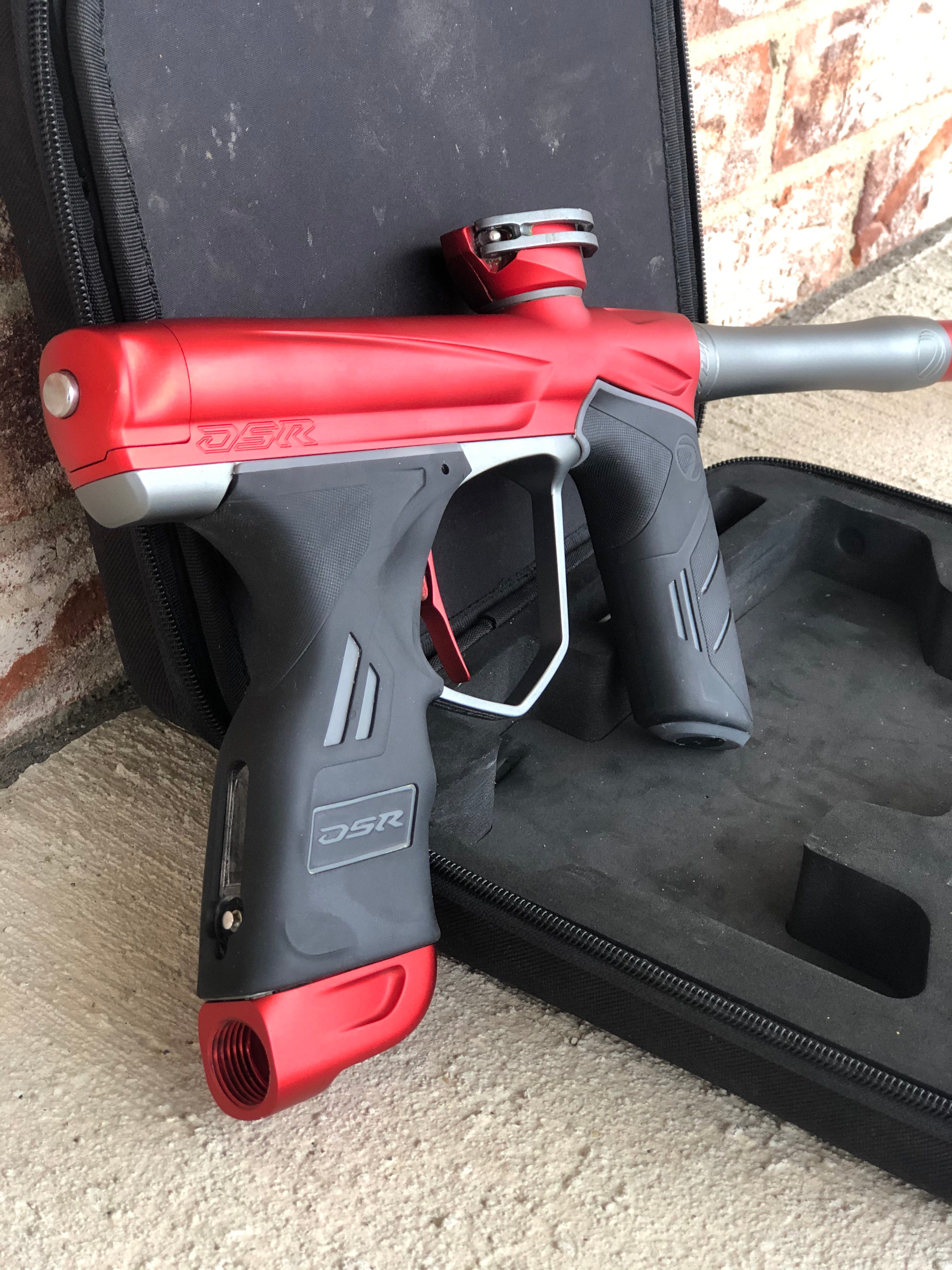 Used Dye DSR Paintball Gun - Blaze Red – Punishers Paintball