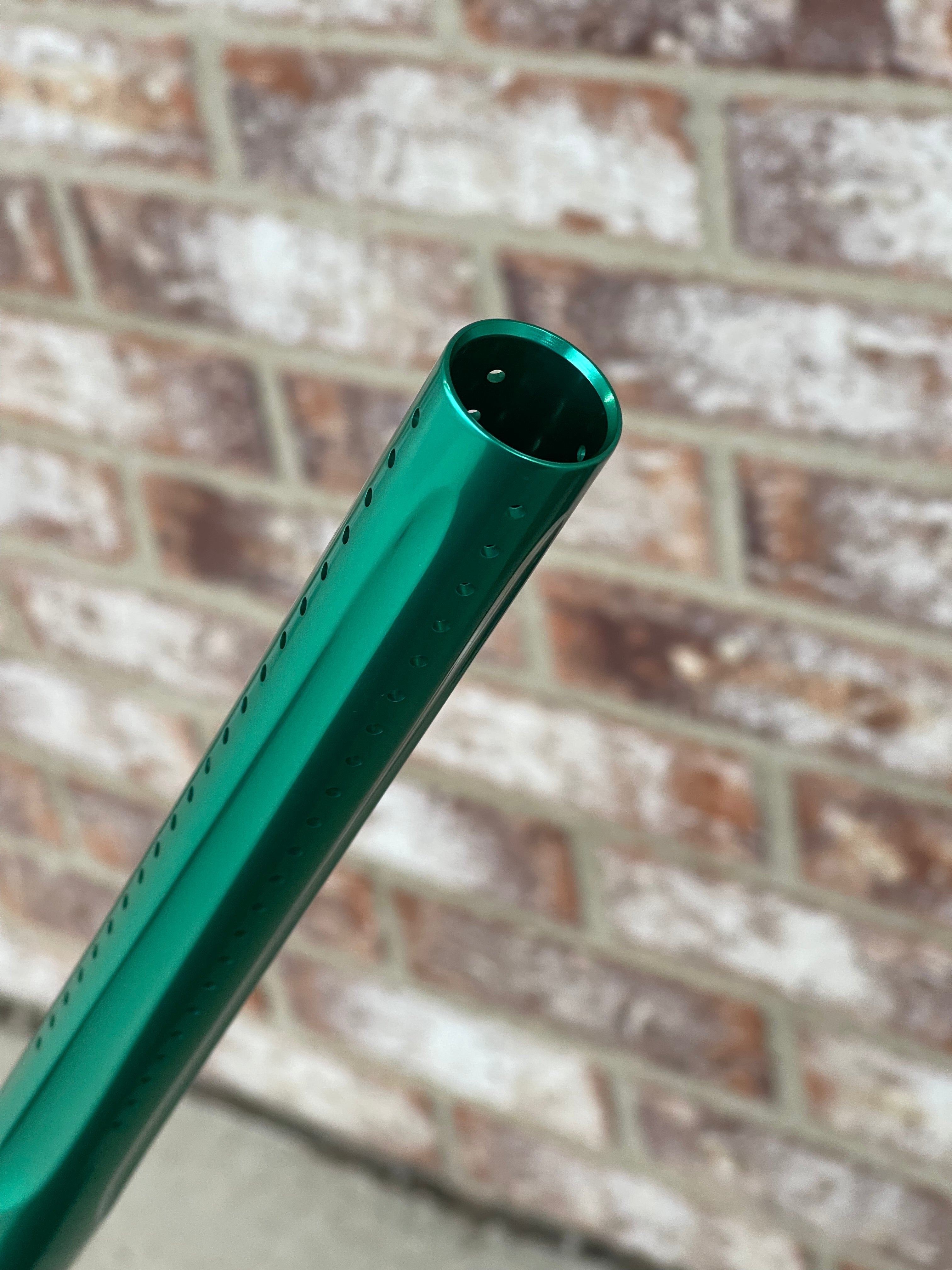 Used DLX Luxe "Project" TM40 Paintball Gun - Emerald/Black Fade #88 of