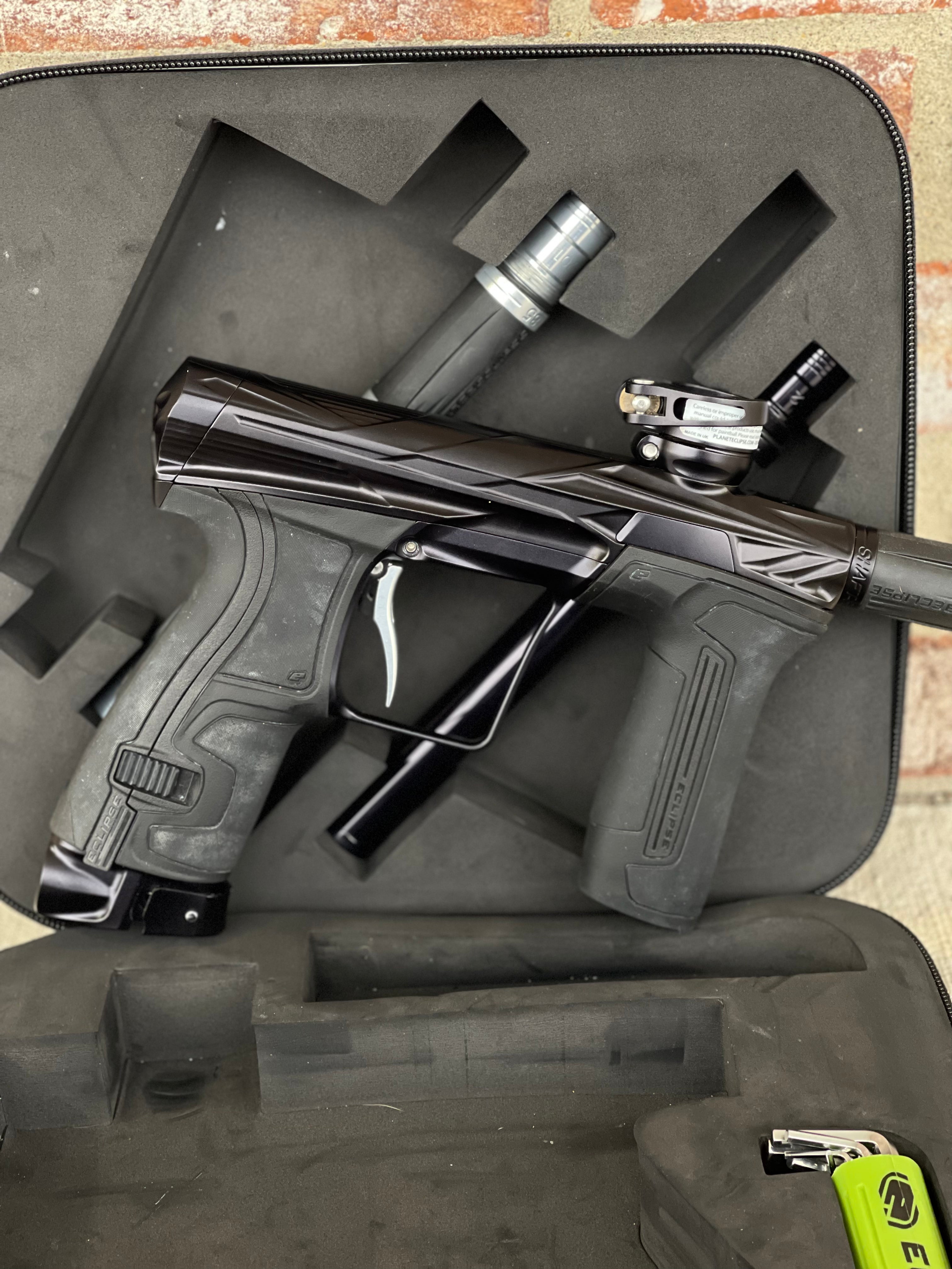 Used Planet Eclipse/HK Army CS2 Pro Invader Paintball Gun - Midnight w ...