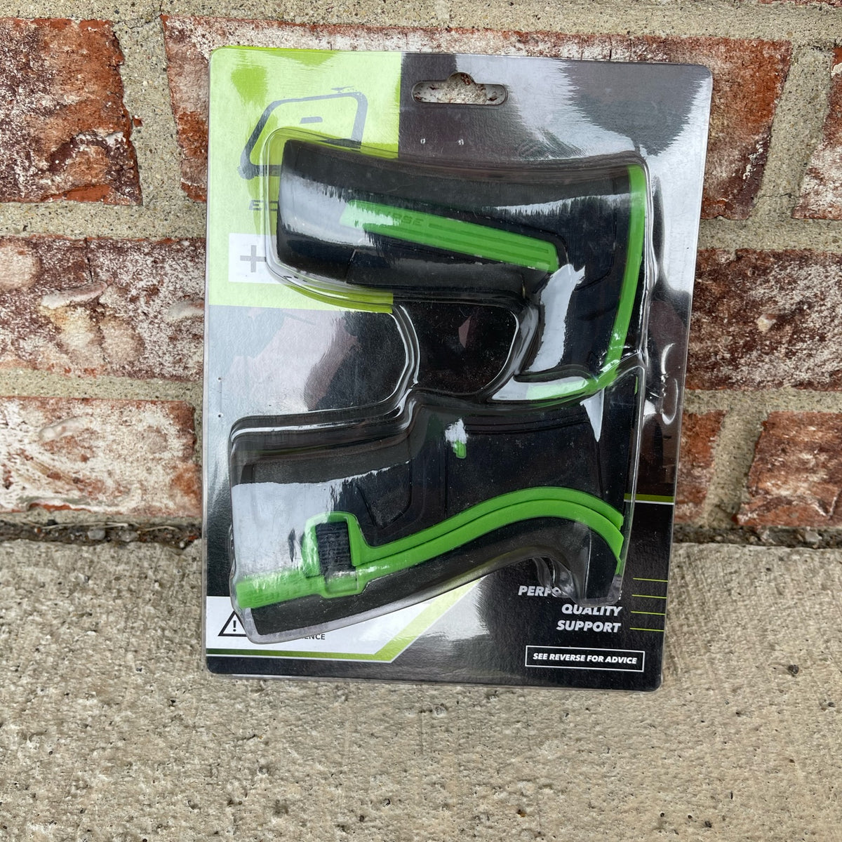 Used Planet Eclipse CS2 Paintball Grips- Black / Green