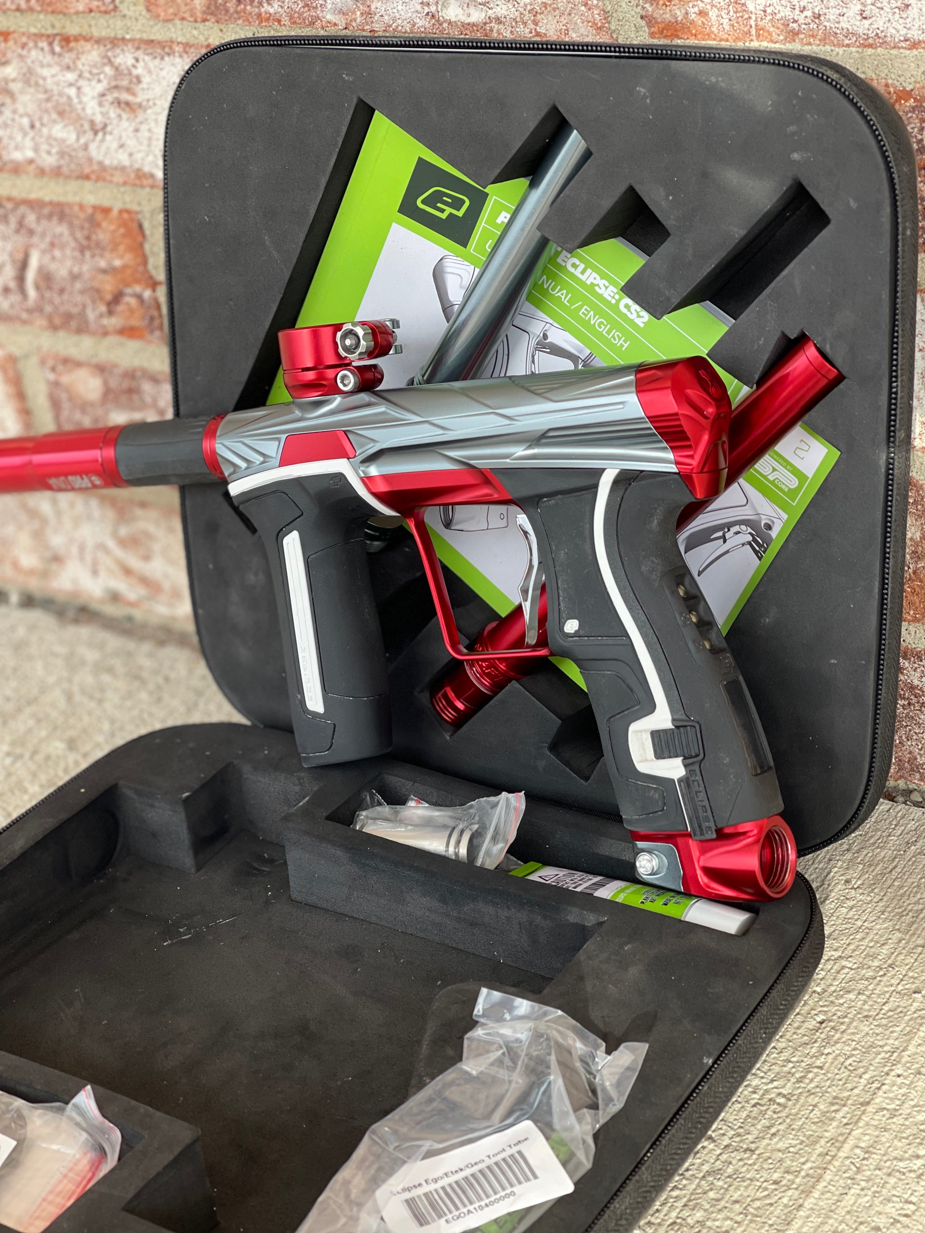 Used Planet Eclipse/HK Army CS2 Pro Invader Paintball Gun - Gunmetal/R ...