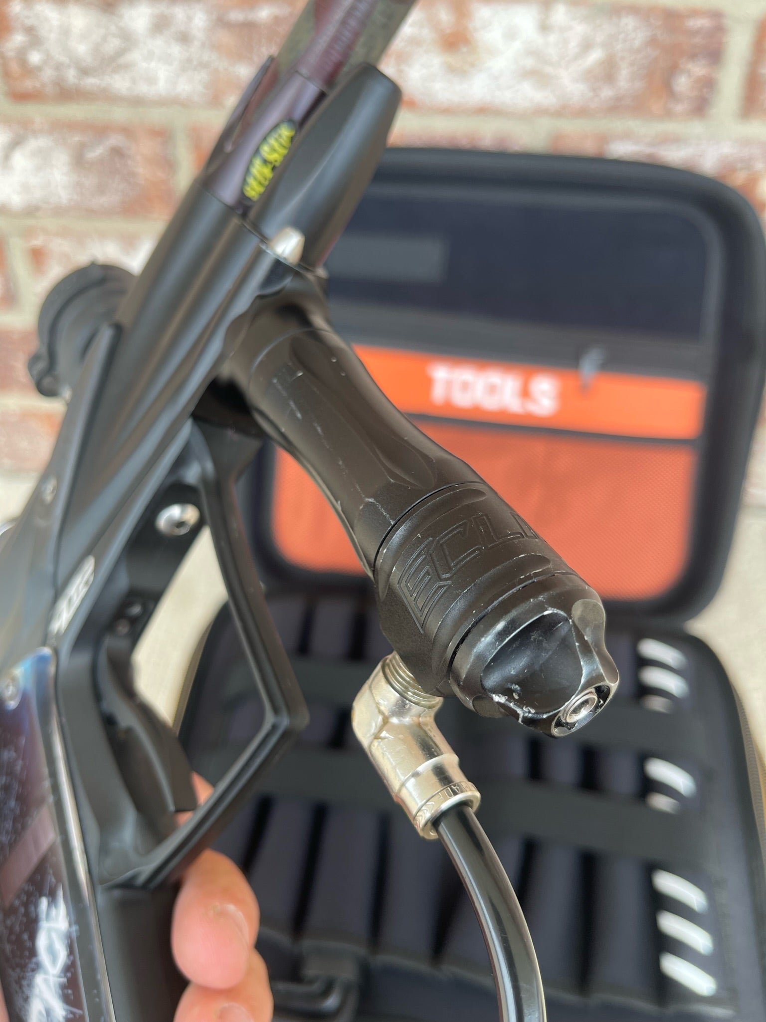 Used Planet Eclipse Etek 3 LT Paintball Gun - Dust Black w/ 14" Americ ...